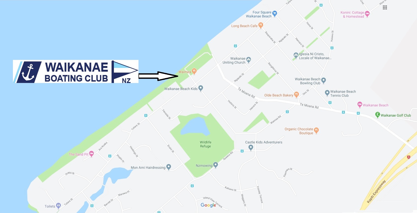 Contact Us ~ Waikanae Boating Club